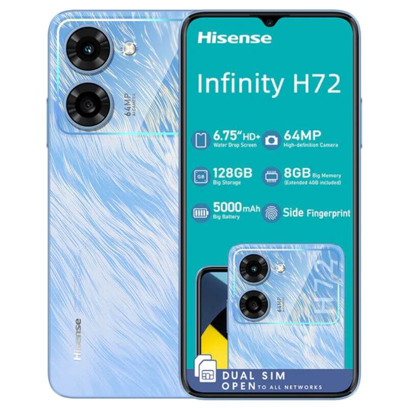 Hisense Infinity H72 128Go Prix Cameroun – KMERPHONE