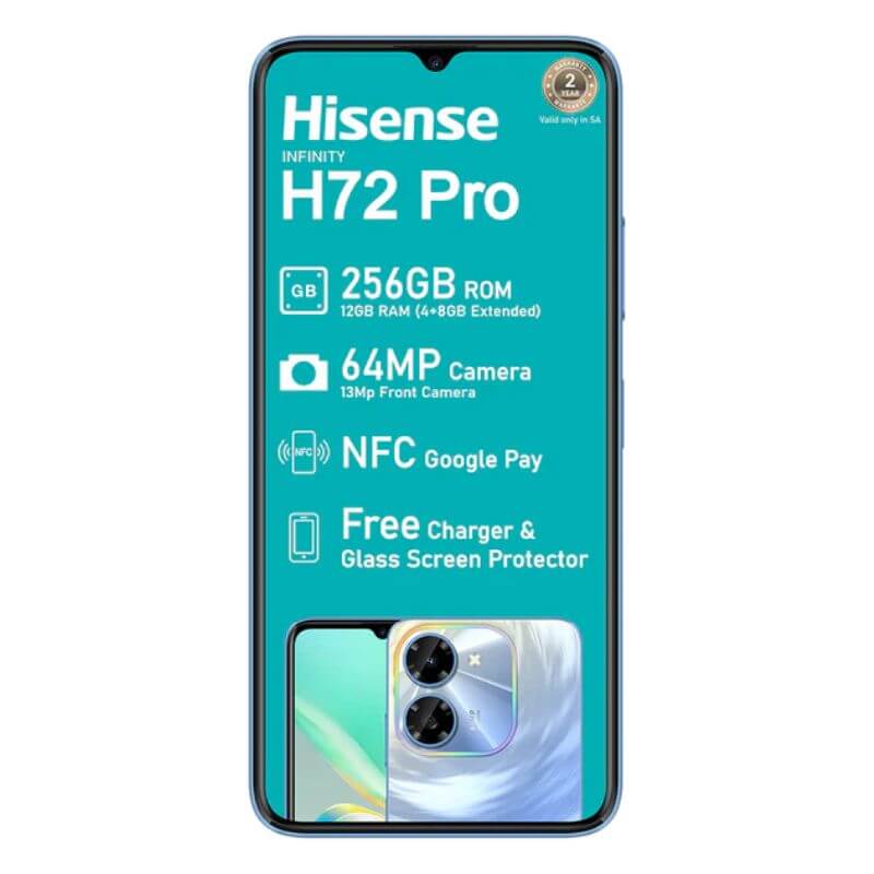 Hisense Infinity H72 Pro 256Go Prix Cameroun – KMERPHONE